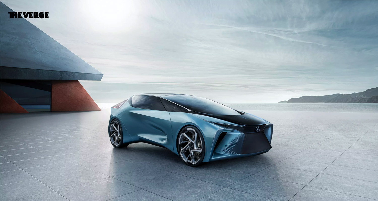 LEXUS första elbil med en Wild-Drone - Konceptbil - Grönbil.se ...